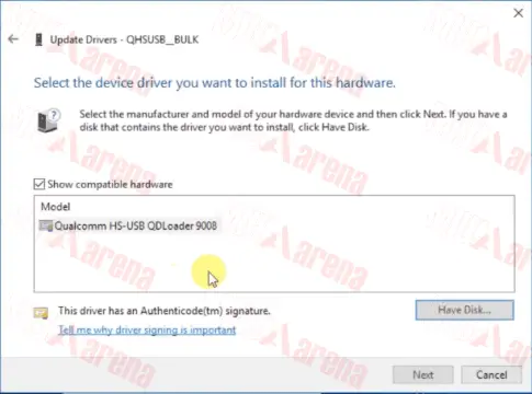 √ Cara Install Qualcomm HS-USB QDLoader 9008 Driver di Laptop / PC ...